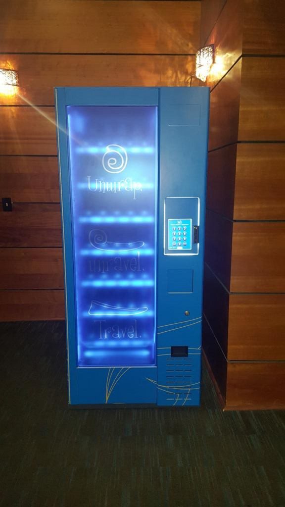 Shoe Vending Machine Provides Relief From Uncomfortable Footwear ...